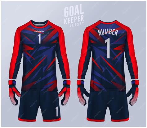 Una Camiseta De Fútbol Con El Número 1 En Ella Vector Premium