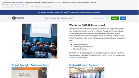 Wstg Latest Owasp Foundation