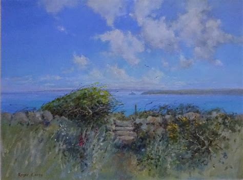 Roger Curtis Above The Bay Customs House Gallery Porthleven