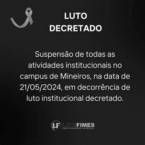 Suspensão De Todas As Atividades Institucionais No Campus De Mineiros