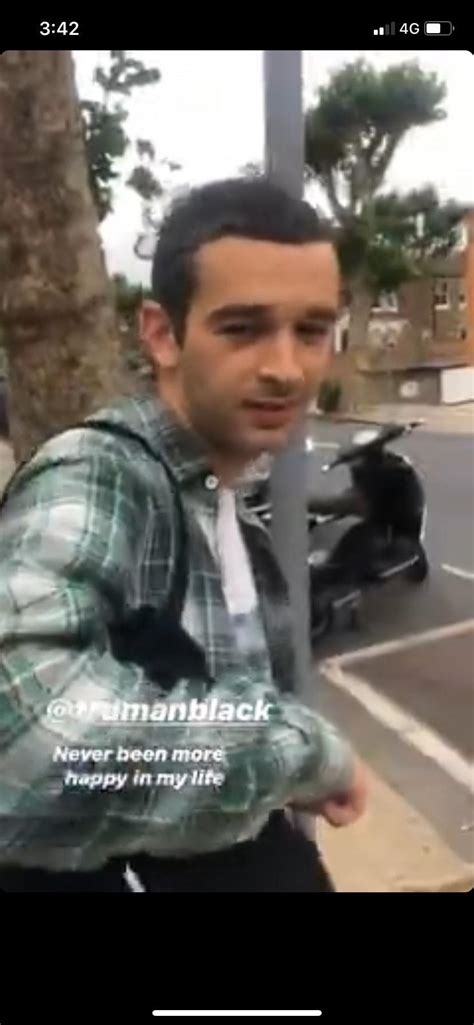 Matty Spotted Found On Ig Matty Giving A Fan A Elbow Five” Ahah Rthe1975