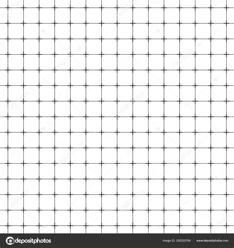 Seamless Millimeter Graph Paper Geometric Square Grid Vector Image By