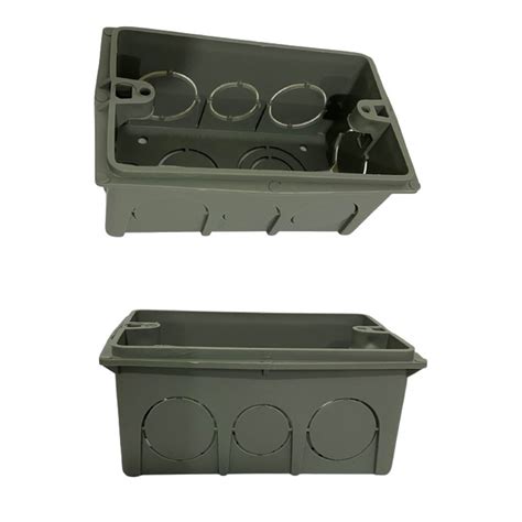 Caixinha 4x2 De Luz Tomada Ou Apagador Interruptor Plástico Pvc Anti Chamas Kit 20 40 60