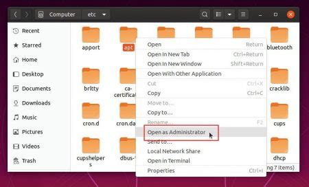 Enable Open As Admin Root In Ubuntu 19 10 Nautilus UbuntuHandbook