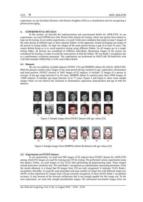 Age Invariant Face Recognition Using Convolutional Neural Network Pdf