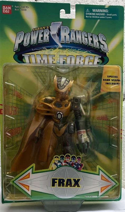 Power Rangers Time Force Evil Space Alien Frax Action Figure Moc