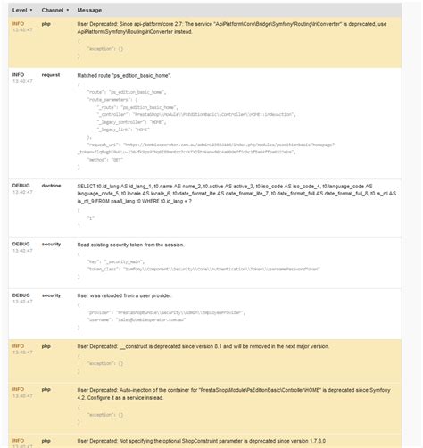 Backend 500 Error On Settings And Home Configuring And Using