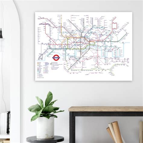 Official Tfl Tube Map Retail Version Mapshop