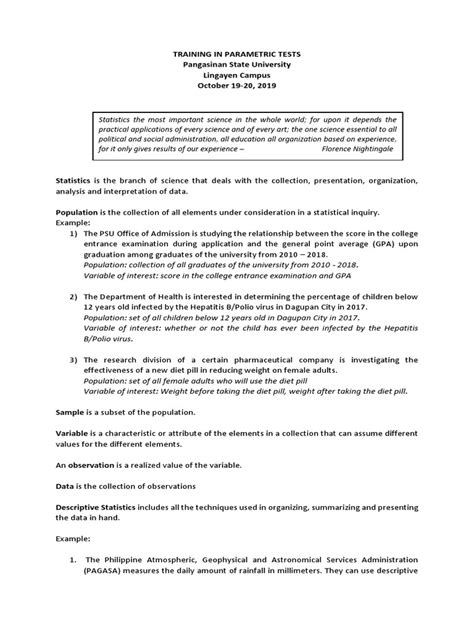 Assumptions For Statistical Tests Pdf Type I And Type Ii Errors Statistical Hypothesis Testing