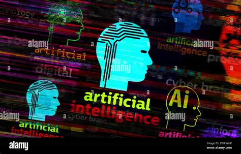 Artificial Intelligence Neural Networks Ai Symbol Technology Concept