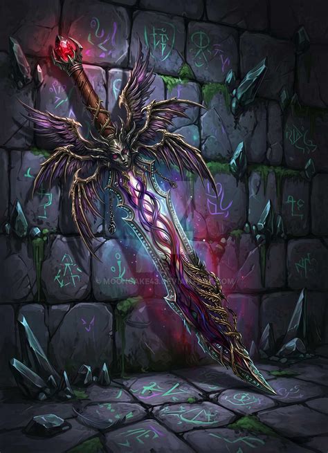 Forsaken Seraphim Sword By Mooncake43 On Deviantart