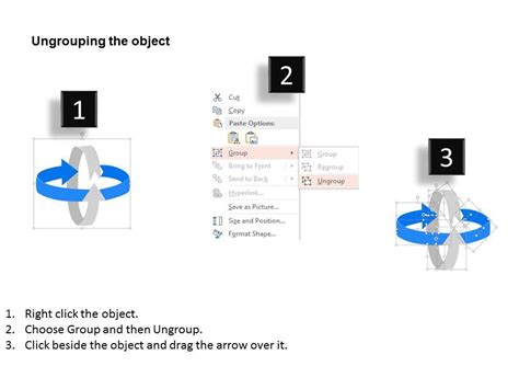 Sb Two Connected Arrows For Issue Representation Powerpoint Template PowerPoint Presentation