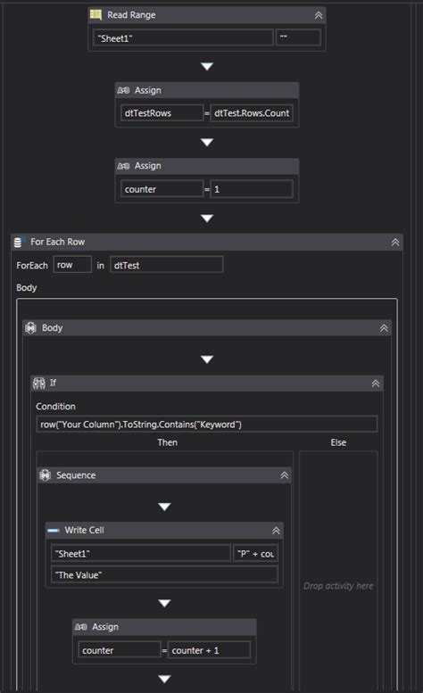 how to write text into a specific cell within excel help uipath community forum