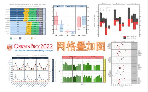 Origin做多因子箱线图