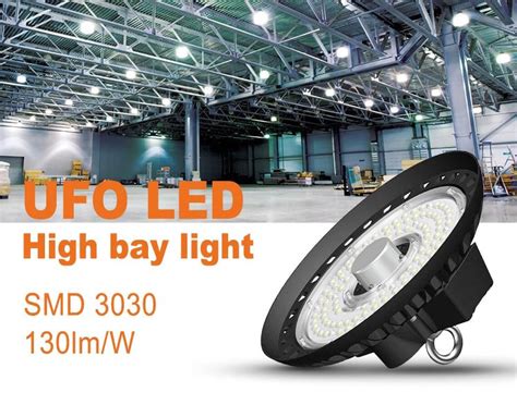 UFO High Bay Light W W W With Motion Sensor Mic LED