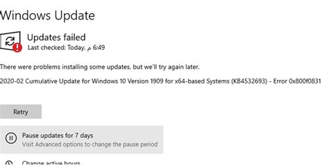 Solutions To Fix Windows 10 11 Update Error Code 0x800f0831 By Jason Winpath Medium