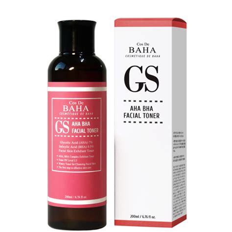 COS DE BAHA Тонер для лица AHA / BHA КИСЛОТЫ Cos De Baha AHA/BHA GS ...