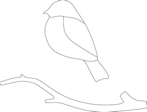 Шаблон птичка для аппликации 48 фото