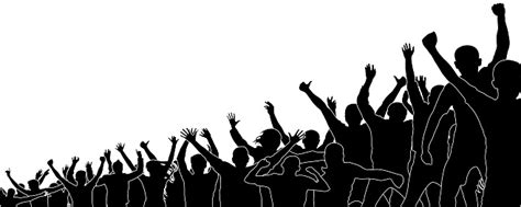 스포츠 팬 들의 군중입니다 경기장에 있는 사람들의 군중입니다 쾌활 한 관객입니다 콘서트 파티입니다 실루엣 벡터 Championship에 대한 스톡 벡터 아트 및 기타 이미지