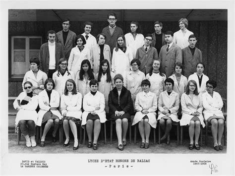 Photo De Classe Terminale Philo De 1968 Lycée International De Paris