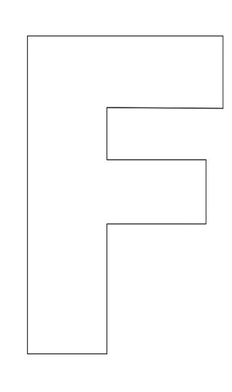 Printable Alphabet Letter F Template Alphabet Letter F Templates Pertaining To Letter I Template