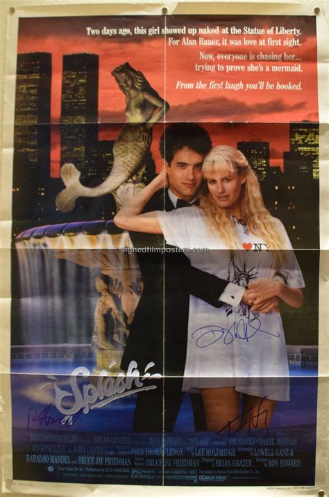 Splash Signed Autographed Movie Posters