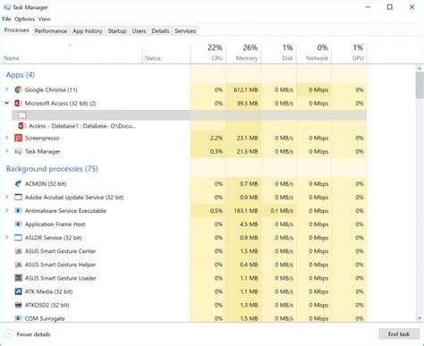 Process With Empty Name For Vb6 Activex And Flashing Of Ms Access Vbforums