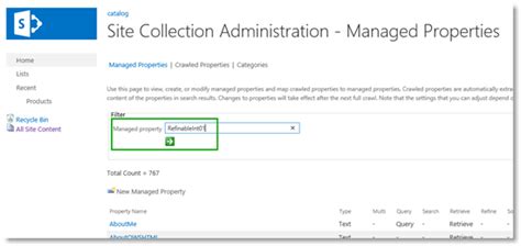 14단계 Sharepoint Server에서 패싯 탐색을 위한 구체화 구성 Sharepoint Server Microsoft Learn