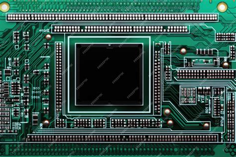 Premium Ai Image Electronic Semiconductor Processor Chip Microchip Technology Cpu Computer