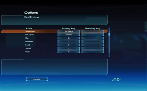 Mass Effect Legendary Edition Accessibility Resources For Pc An