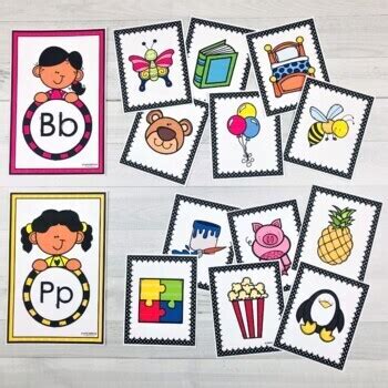 Beginning Sound Sorting Cards BUNDLE Initial Sound Sorting Activities
