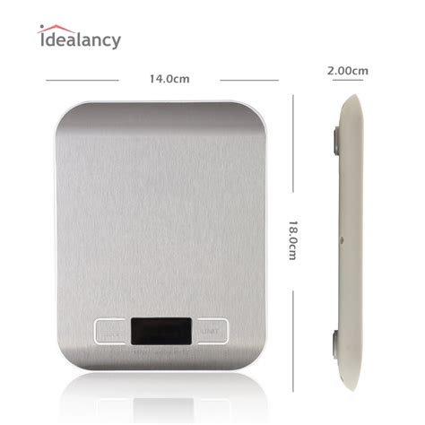 Digital Weight Scale With LCD Display Idealancy