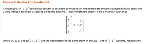 Solved Hi I Understand I Need To Multiply A X Matrix By A Chegg Com