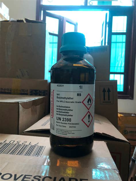 Methyl Tert Butyl Ether For Hplc Isocratic Grade Công Ty Tnhh Phát Triển Công Nghệ Biển Xanh