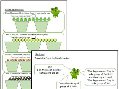 making equal groups teaching resources