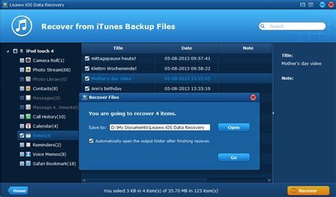 Top 5 Solutions To Recover Notes From Iphoneipadipod Touch