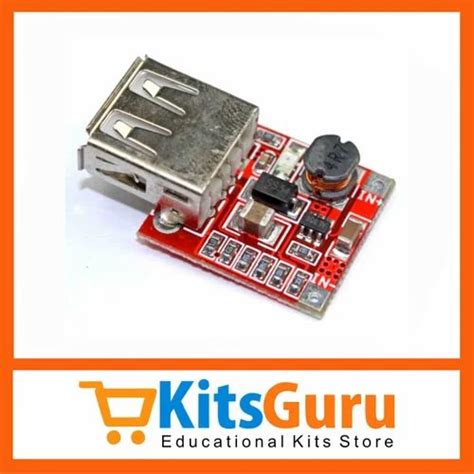 V to V A Adjustable Step up Boost Power Supply Module USB at piece पवर सपलई मडयल