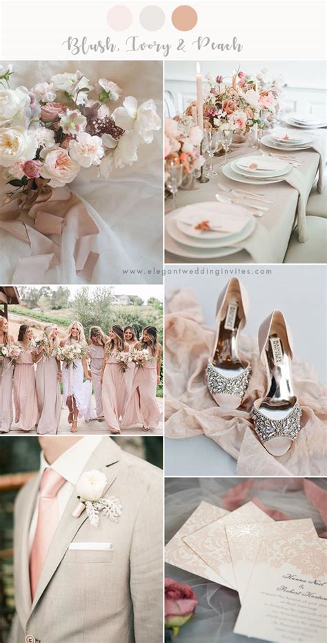 7 Stunning Wedding Color Palettes With Blush Pink Blog