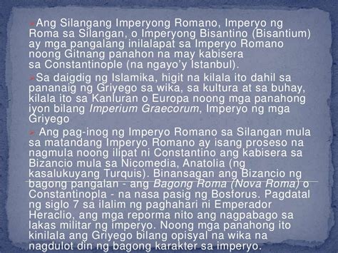 Ang Silangang Imperyong Roman 3 2 Group Three Any Levels Can Use It