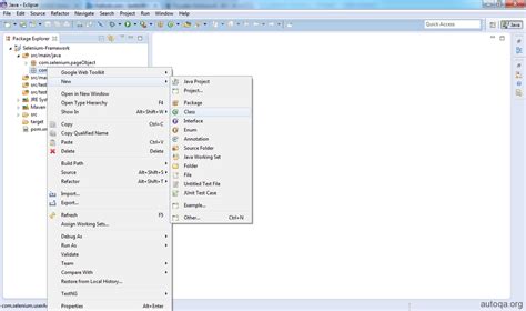 Автомаизация тест кейсов входа и публикации текста Autoqa Практика автоматизированного