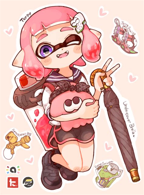 Splatoon Image By Teba Illust Zerochan Anime Image Board