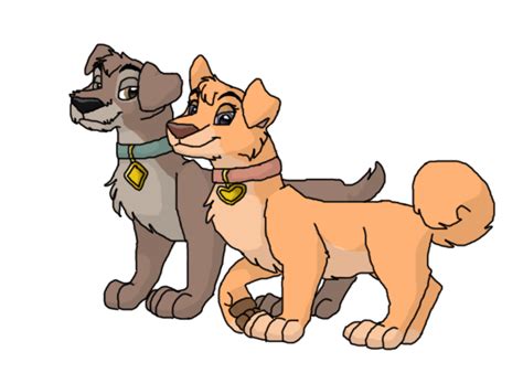 Angel And Scamp Grown Up By Rioperla On Deviantart