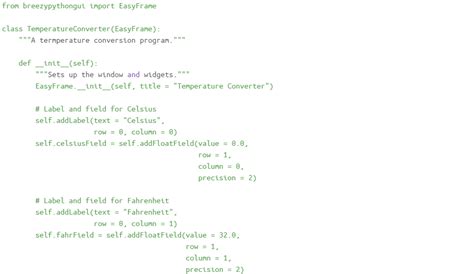 Modify The Temperature Conversion Program So That It