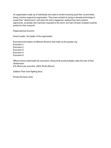 Evolt Organzational Structure Pdf