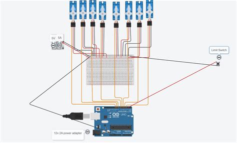 Arduino Limit Switch Reading As High Without Pressing It Programming