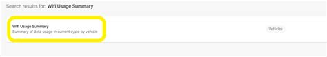 How To Access WIFI Usage Summary Report Motive Help Center