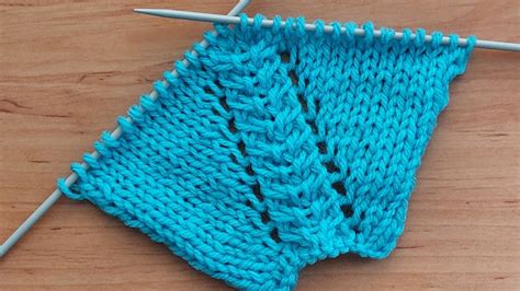 Ажурная регланная линия из шести петель для кардигана туники джемпера пуловера Youtube