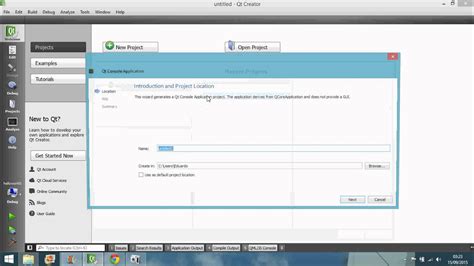 Hello World Em C No Qt Creator Youtube