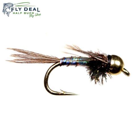 Lightning Bug Pearl Bead Nymph Fly Deal Flies