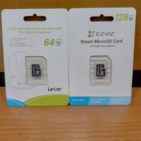 Jual Memory Cctv Memory Card Smart Micro Sd 64gb Dan 128gb Ezviz